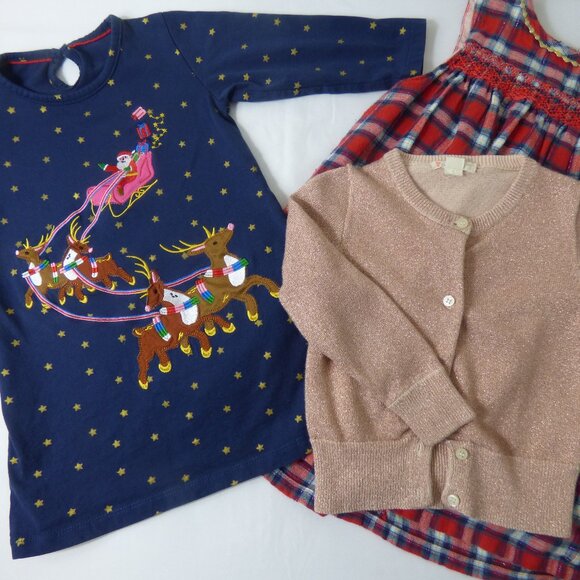 Mini Boden | Dresses | Mini Boden Crewcuts Holiday Bundle Size 3 Years ...